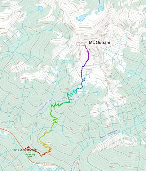 Mount Outram | Steven's Peak-bagging Journey