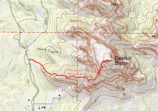 Capitol Butte (Thunder Mountain) | Steven's Peak-bagging Journey