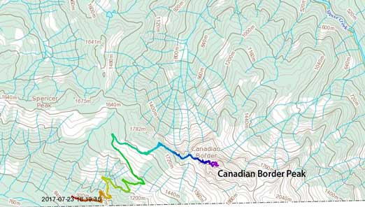 Canadian Border Peak | Steven's Peak-bagging Journey