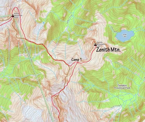 Zenith Mountain | Steven's Peak-bagging Journey