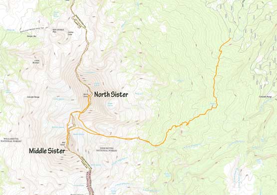Middle Sister (OR) | Steven's Peak-bagging Journey