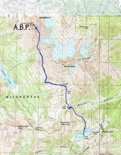 American Border Peak | Steven's Peak-bagging Journey