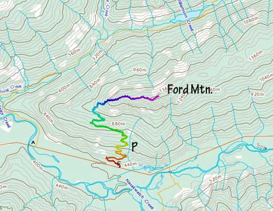 Ford Mountain | Steven's Peak-bagging Journey