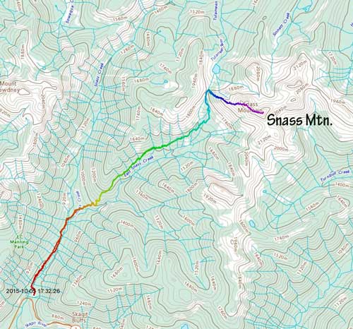 Snass Mountain | Steven's Peak-bagging Journey