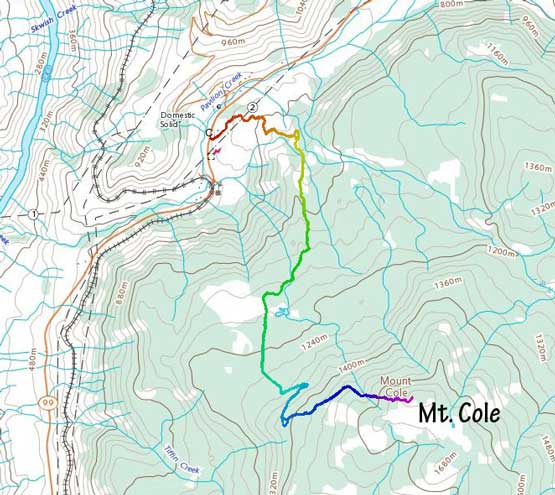 Mount Cole | Steven's Peak-bagging Journey